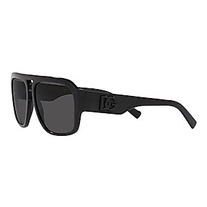 Dolce & Gabbana DG 4403 Shiny Black/Grey 58/16/140 men Sunglasses