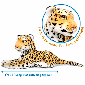 TigerHart Leah The Leopard - 20 Inch Stuffed Animal Plush