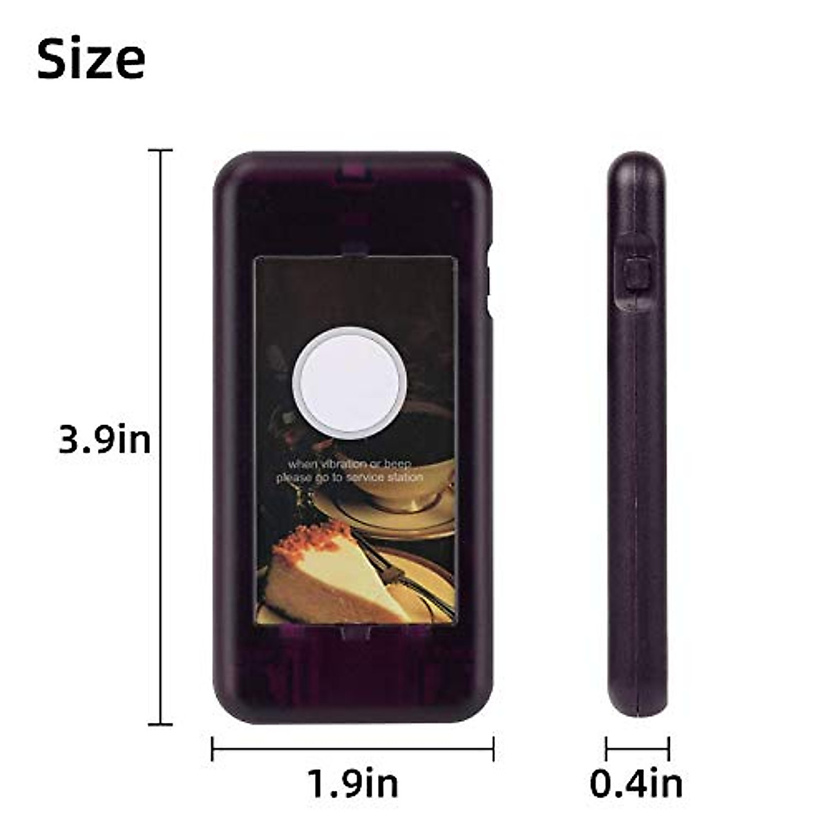 Retekess T111,T112,TD174 Single Buzzer,Lanyard Hole Design,3 Pompt Modes,Change Label Paper,Long Range,Rechargeable Pager for Restaurant,Nursery,Hospital,Church,Food Truck