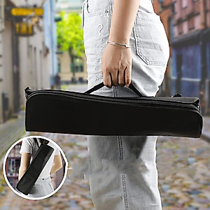 Zerodeko 1 Set Barbecue Tool Set Heavy Duty Tool Bag Bbq Grill Accessories Tools Portable Tool Kit Black Suit Toiletry Bag for Travel Griddle Stainless Steel Grill Brush Outdoor