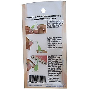 FlossFish - Reusable Orthodontic flossers 5 Mixed Colors