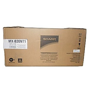 SHARP OEM TONER FOR MX-B201D - 1 STANDARD YIELD BLACK TONER (MXB20NT1) -