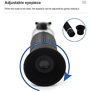 PODEC 3-in-1 Refractometer Honey, Honey Moisture Tester, 10-33% for Measuring Honey Moisture, 1. 5 Times The Clarity & Clear and Accurate Reading, for Honey, Bee Keeping Supplies