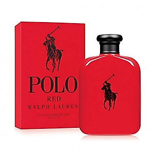 Ralph Lauren Polo Red Eau de Toilette Spray for Men, 4.2 Ounce