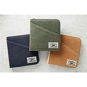 Esterbrook Canvas Collection - 20 Pen Zipper Case - Tan