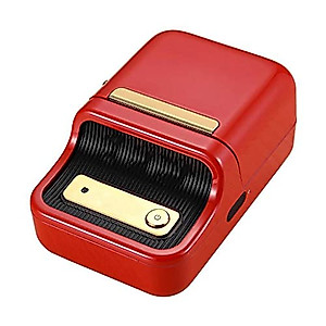 ZSEDP Label Printer Portable Pocket Label Printer Thermal Label Printer Fast Printing Home Use Office