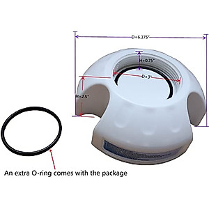 DEF Pool Cleaning Stand GLX-CELLSTAND Replacement for All Hayward and 520670 IntelliChlor Acid Washing Kit White Heavy Duty Plastic