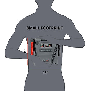 Schumacher Electric DSR ProSeries - Rechargeable Jump Starter - 12V 1800 Peak Amps Portable Car Jump Starter - Gas & Diesel Engines - Jumper Cables & Battery Pack - 225 Cold Cranking Amps