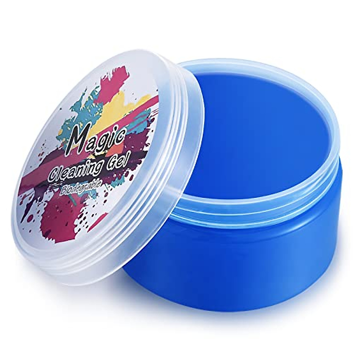 Car Cleaning Gel Keyboard Cleaner Car Detailing Putty Auto Slime Cleaning Goo Magic Dust Cleaning Tool for Keyboards, Car Vents, Cameras, Printers, Calculators, Screens