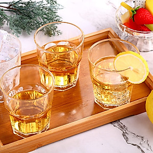 Set of 24 Acrylic Drinking Glasses 8 oz Clear Reusable Water Drinking Cups Stackable Shatterproof Unbreakable Drinking Tumblers Water Glasses for Juice Beverages Drinks Coffee Wine Applications