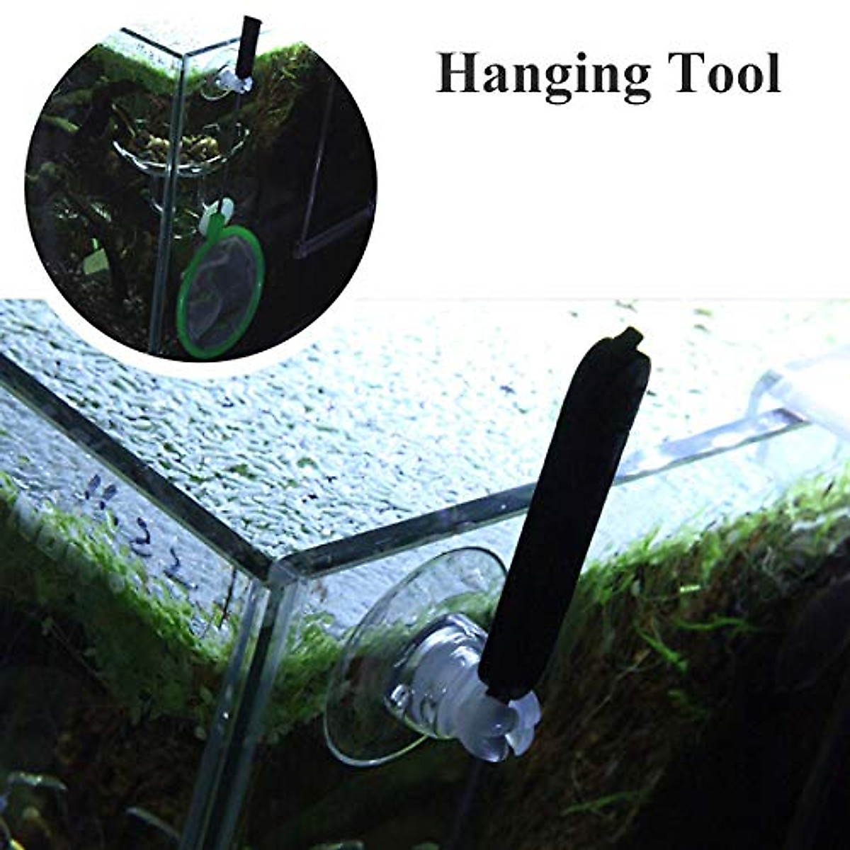 JZMYXA Aquarium Suction Cup Clips Air Tube Holders for Fish Tank,10 Pieces, Fit Tube/Lighting Wire Outer Diameter 0.2-0.23 Inch.