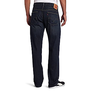 Levi's Men's 569 Loose Straight Fit Jeans, Dark Chipped, 38W x 34L