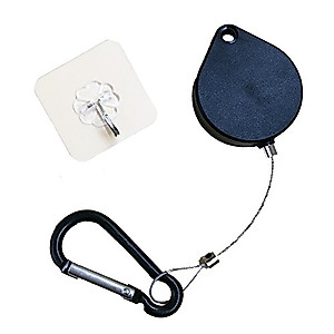 (6 Pack) Orzero VR Cable Management Compatible for Quest 2, Quest, Rift S, Valve Index, HTC Vive, Sony Playstation or Other Wired VR Games Retractable with Lanyards and Adhesive Hooks