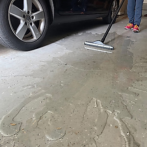 ALL PARTS ETC. Wet Vac Squeegee Floor Attachment 15” Backpack Commercial Wet Dry Vacuum Accessories 1.25” for Shop Vac, Craftsman, Ridgid, Vacmaster and other 1 1/4” Wet Dry Vacs (Floor Squeegee 15")