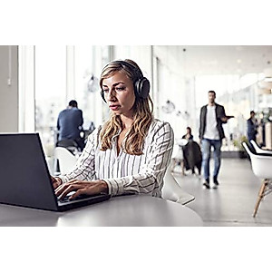 EPOS | SENNHEISER Adapt 360 Black (1000209) - Dual-Sided, Dual-Connectivity, Wireless, Bluetooth, ANC Over-Ear Headset | for Mobile Phone & Softphone | Teams Certified