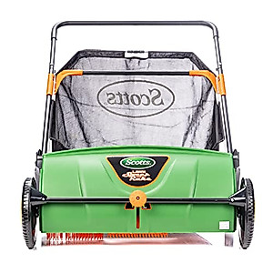 Scotts Outdoor Power Tools LSW70026S 26-Inch Push Lawn Sweeper, Black/Green