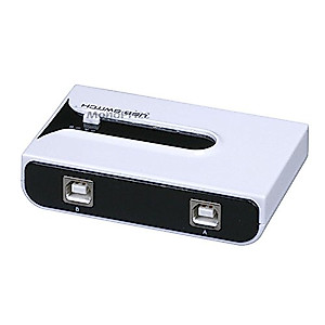 USB 2.0 Two to One Sharing Switch W/2X USB Cables