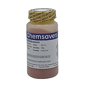 Ammonium Dichromate, ACS, 99.5+%, Certified, 100g