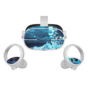 Oculus Quest II VR Headset Skin Sticker New World Vinyl Decal for Headset and Controller