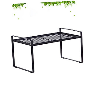 OFFSCH Storage Shelf Pot Storage Rrack Storage Rack Storage Shelves Layered Shelf Multi-Layer Bowl of Pot