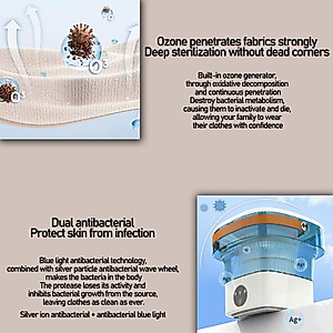 DELURA 4.5L Portable Mini Washing Machine Lightweight Travel, Small Clothes Washer for Apartments, Foldable Washing Machine Perfect for Camping, Travelling