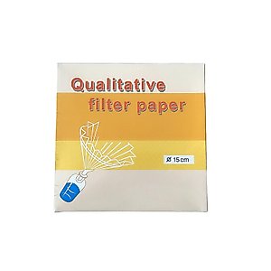 Deschem 15cm 10-15μm Qualitative Filter Paper OD=150mm Slow Speed 100 Pcs/Lot