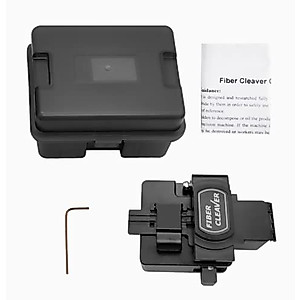 High Precision Optical Fiber Cleaver with 16 Cleaving Spots and 48000 Cleaves, Cable Cutting Knife Fiber Cleaver