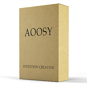 Flatware Set, Matte Black Silverware Set, AOOSY Heavy Solid 20-Piece 18/10 Stainless Steel Flatware Cutlery Set for 4, Mirror Finish, Dishwasher Safe, Nice Box Package(A Matte Black Flatware)