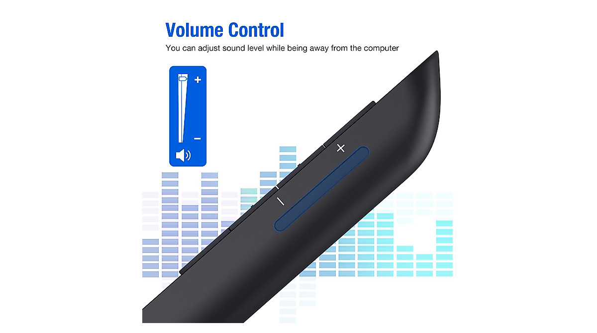 Presentation Clicker - Bluetooth & RF Dual Mode Wireless Presenter