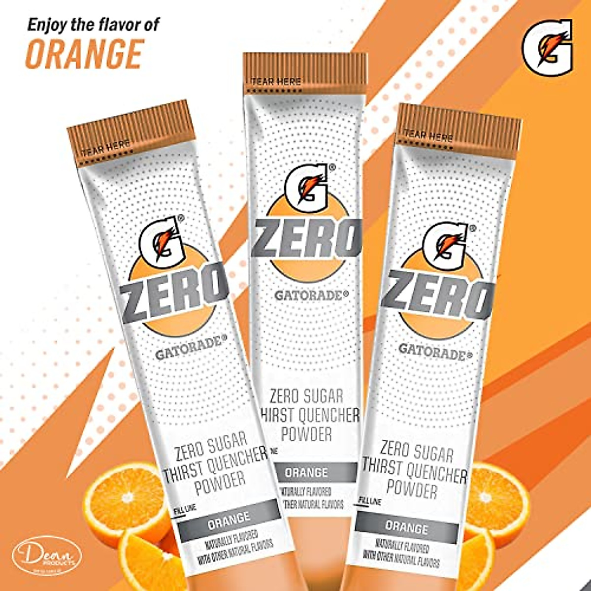 Gatorade Zero - Gatorade Powder - Gatorade Zero Powder Packets - Gatorade Powder Packets - Gatorade Packets - Gatorade Powder Zero - Gatorade Zero Sugar - Gatorade Powder Mix Variety - Dean Products
