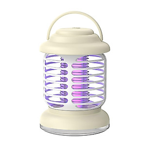 Rechargeable Bug Zapper Indoor & Outdoor Cordless | Electric Mosquito Zapper with 3 Mode | Portable Fly Zapper for Home Patio Camping Backyard Garden Trap