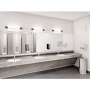 Rubbermaid Commercial Products AutoFoam Hand Soap & Sanitizer Dispenser, Black/Black Pearl, Touchless, Wall Mount, Battery Operated, for Restrooms in Offices/Hotels/Entertainment/Schools