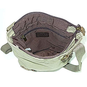Chala Women Handbag Patch Crossbody - Alligator - Sand