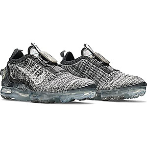 Nike Women's Air Vapormax 2020 Flykit Running Shoes, Black/Black/White, 7.5