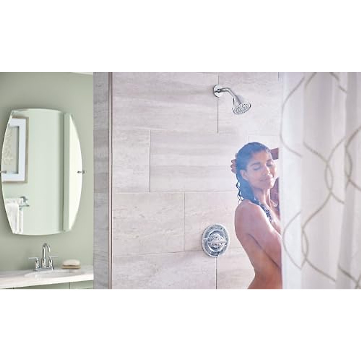 Moen T2903NH Gibson PosiTemp One-Handle Tub/Shower Without Showerhead, Valve Required, Chrome