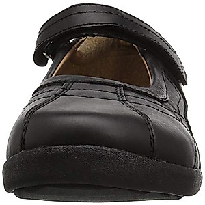 Stride Rite Girls Claire Mary Jan Shoes for Kids, Black, 2 Little