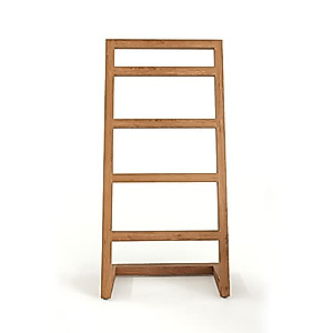 AquaTeak Patented Sula Angled Teak Towel Stand