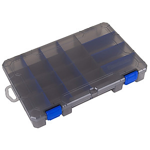 Flambeau Outdoors Zerust MAX 4004ZM Tuff Tainer-Partial Bulk Storage Compartment Section, 20 Compartments and 15 Removable Dividers-11" L x 7.25" W x 1.75" D-Fishing and Tackle Storage Utility Box