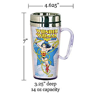 Spoontiques - Insulated Travel Mug - Betty Boop Nurse Coffee Cup - Coffee Lovers Gift - Funny Coffee Mug - 15 oz - Pink