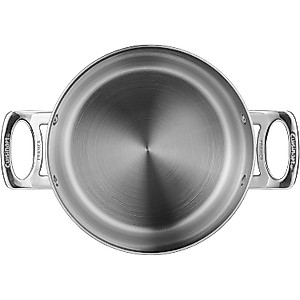 Cuisinart French Classic Tri-Ply Stainless 6-Quart Stockpot with Cover