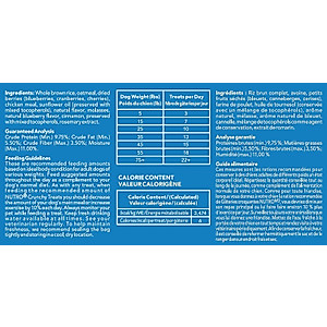 Nutro Crunchy Dog Treats 2 Flavor Variety Bundle: (1) Nutro Crunchy Dog Treats with Real Peanut Butter and (1) Nutro Crunchy Dog Treats with Real Mixed Berries, 10 Ounces Each (2 Bags Total)