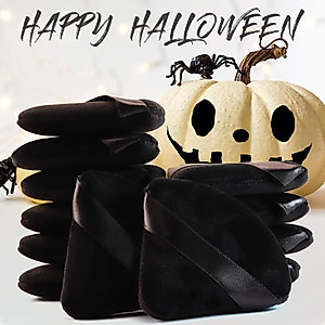 BEAKEY 12pcs Powder Puffs for Face Powder Triangle Powder Puff for Loose and Cosmetic Foundation, Makeup Puff for Contouring, Cloud Kiss Makeup Sponges Beauty Makeup Tools, Halloween Makeup Tools