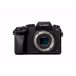 Panasonic Lumix DMC-G7 Mirrorless Micro Four Thirds Digital Camera (Black Body Only) (Kit Box) (Renewed)