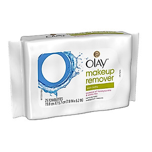 Olay Cleanse Makeup Remover, Rose Water, 25 Wipes