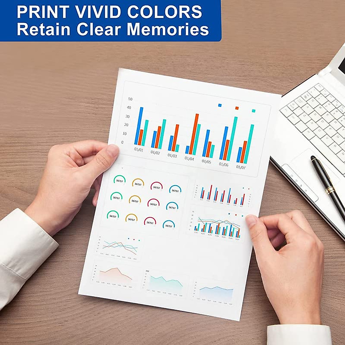 LC3013 5PKS High Yield Compatible Ink Cartridge Replacement for Brother LC3013 LC-3013 LC3011 Work with MFC-J690DW MFC-J895DW Printer (2 Black, 1 Cyan, 1 Magenta, 1 Yellow)