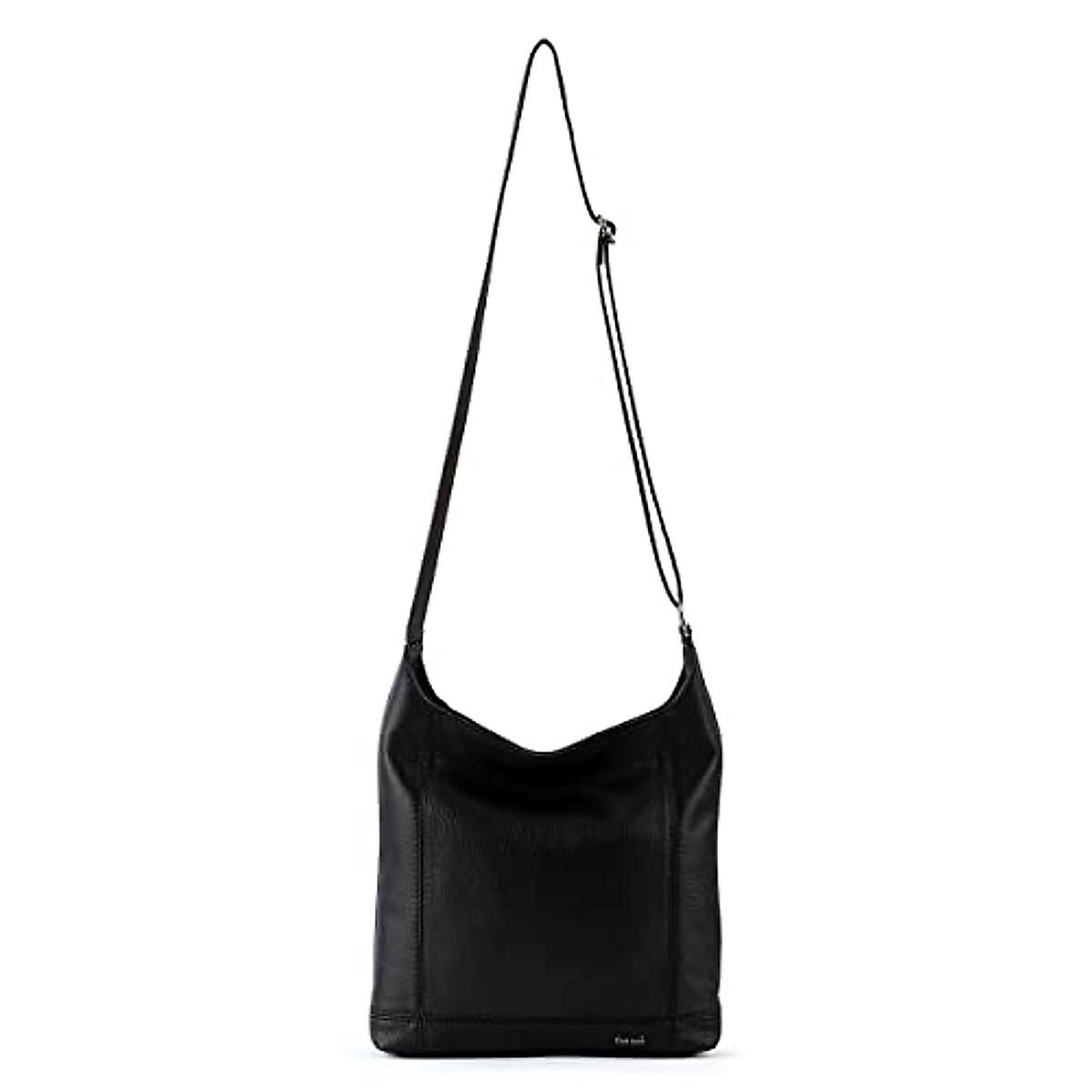 The Sak womens De Young Leather Crossbody Bag, Black Ii, One Size US