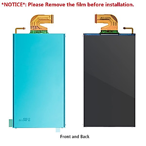 LCD Screen Replacement for NS Switch, LCD Screen Display Glass Assembly Accessories for NS Switch Console(Only LCD Screen and Not for Switch Lite)(Remove The 2 Films Before Installation)