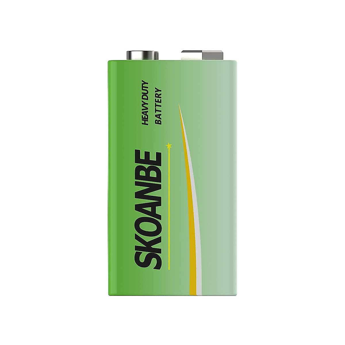 SKOANBE 6F22 Carbon zinc 9V Batteries 10 Count (Pack of 1)