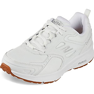 Skechers Women's GO Run CONSISTENT-Broad Spectrum Sneaker, White, 8 Wide