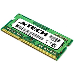 A-Tech 4GB RAM Replacement for Kingston KVR16LS11/4 | DDR3/DDR3L 1600MHz PC3L-12800 1Rx8 1.35V SODIMM 204-Pin Memory Module